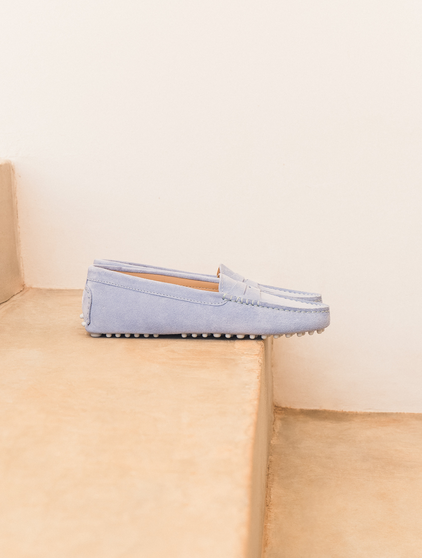 Loafers - Parisienne - Azurin Blue - Bobbies