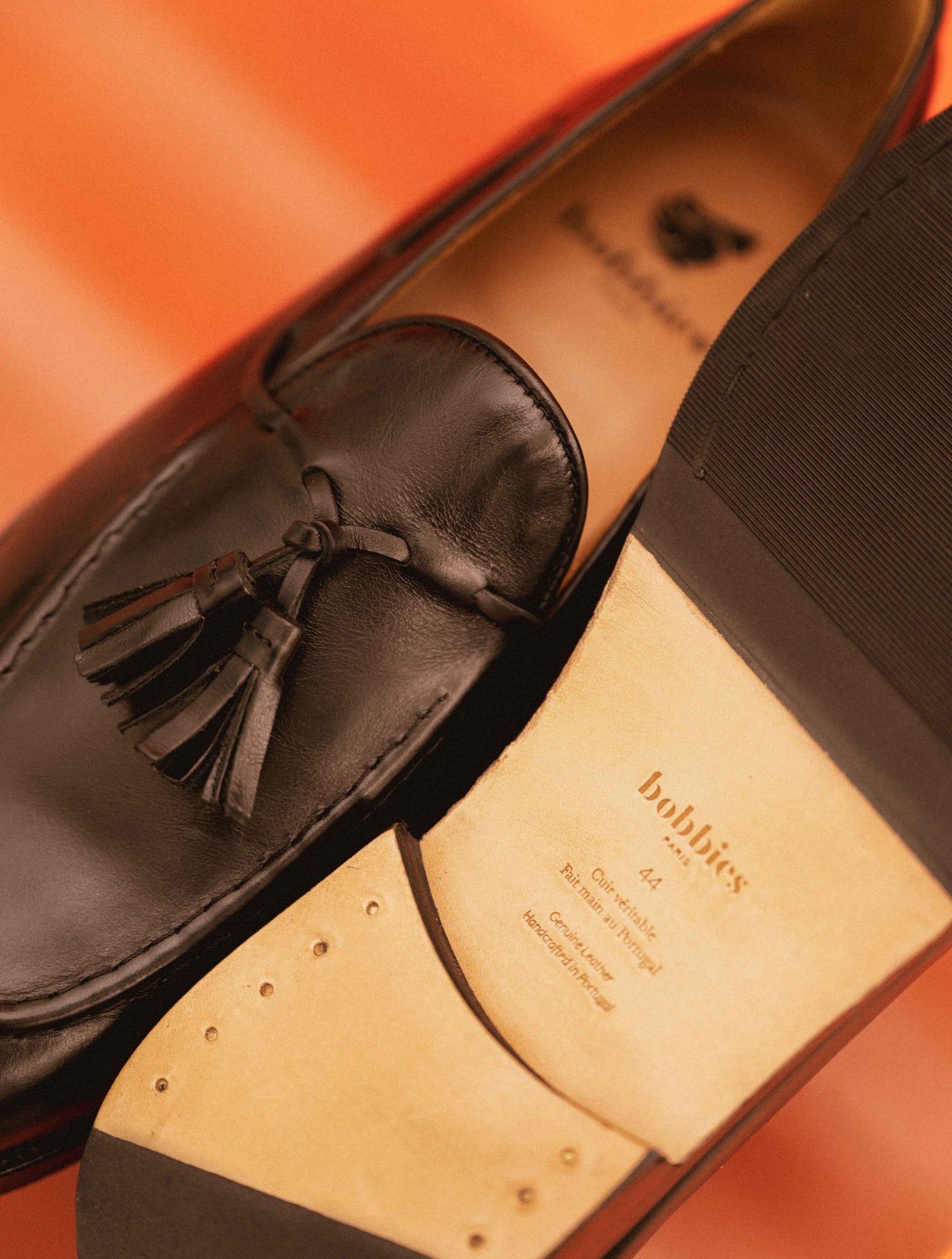 Mocassins Taormine - Noir Smoking - Homme - Bobbies