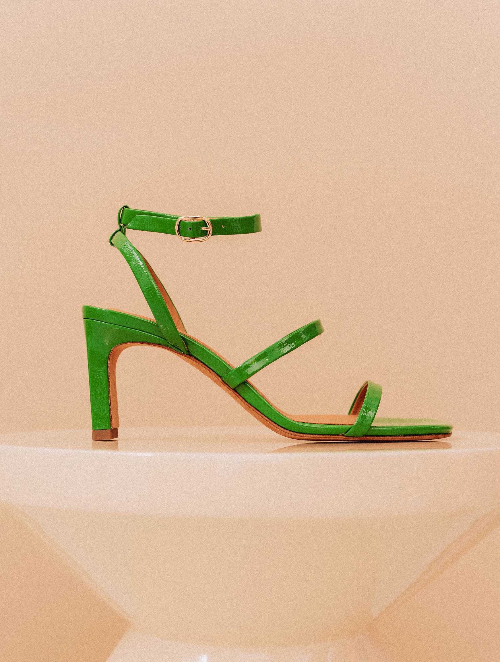 Women's Heeled sandals | Casey Green Shot | Bobbies